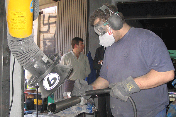 Aspiración de polvo – Barin