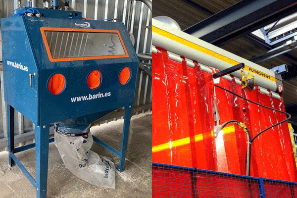 Aspiración de polvo – Barin